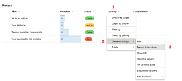 SharePoint: Color-code your columns - Manuel T. Gomes