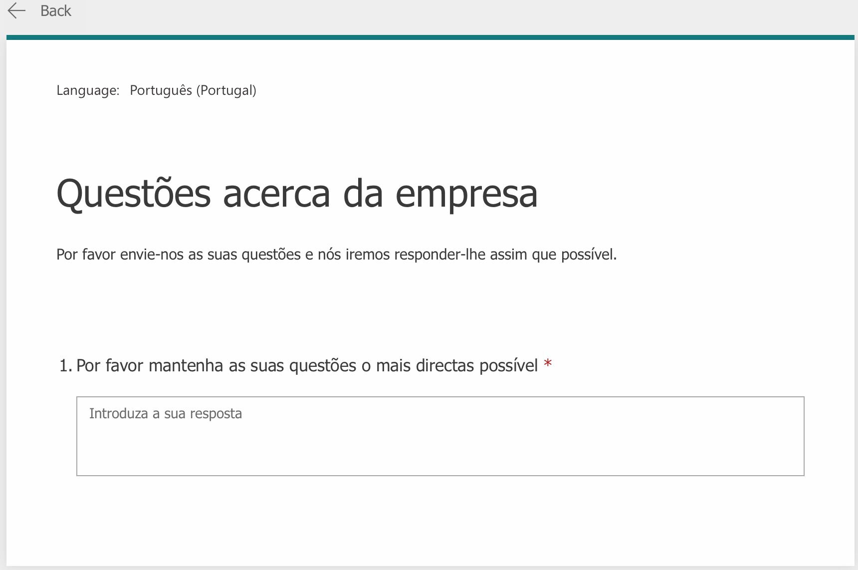 Microsoft Forms: Multi-language forms - Manuel T. Gomes