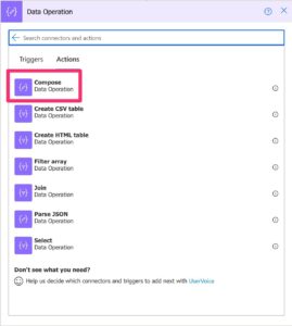 Power Automate: Compose Action - Manuel T. Gomes