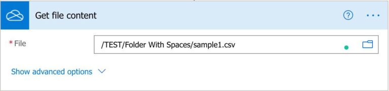 Power Automate: OneDrive for Business - Get File Content Action ...