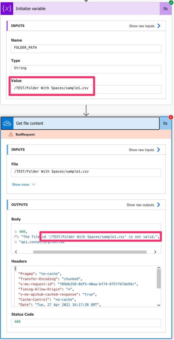 Power Automate: OneDrive for Business - Get File Content Action ...