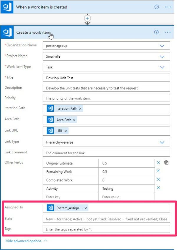 How to create tasks automatically in DevOps using Power Automate ...