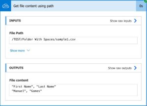 Power Automate: OneDrive for Business - Get File Content Using Path ...