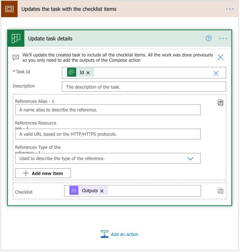 How to add Microsoft Planner checklist items dynamically using Power ...