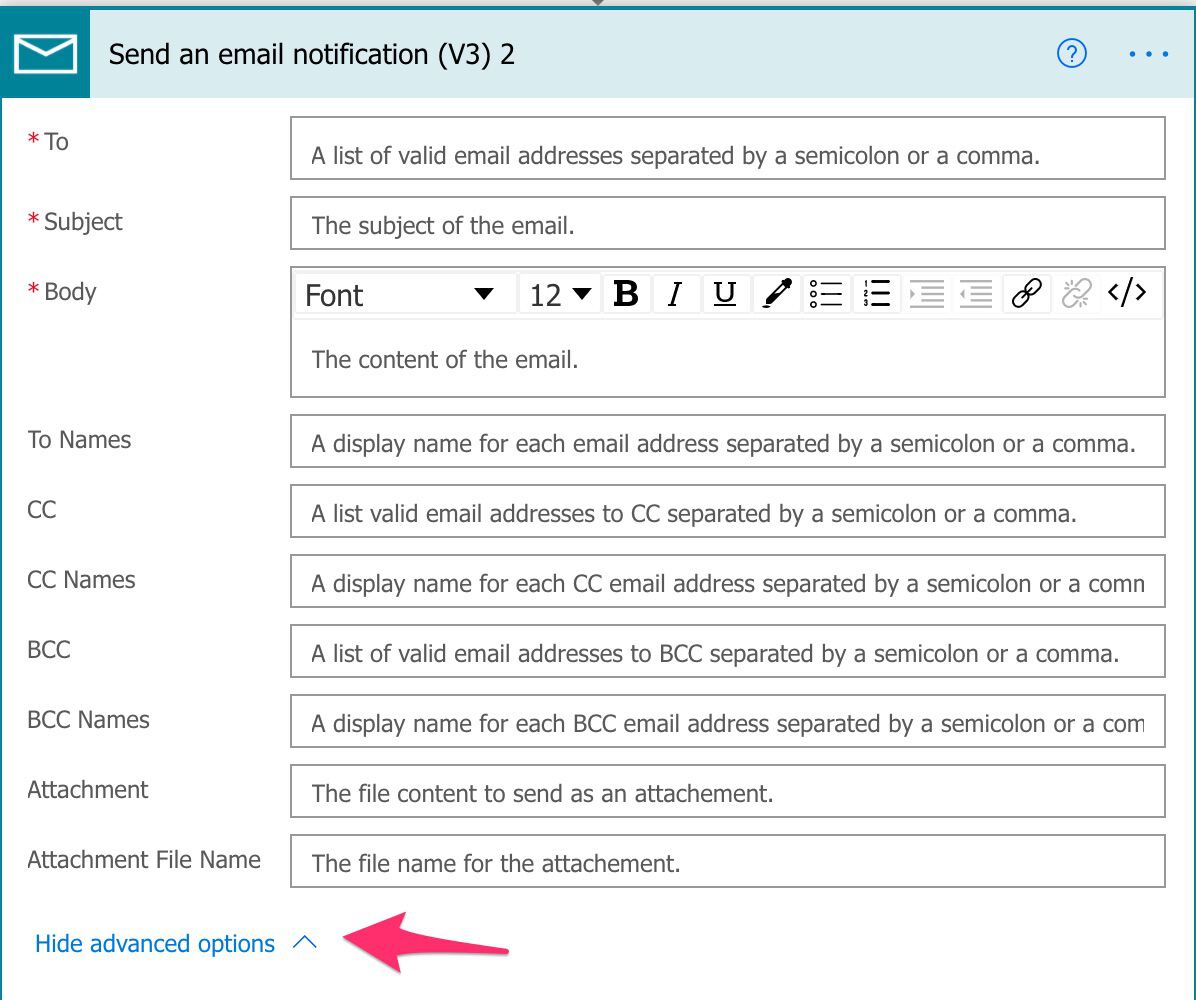 Power Automate: Send an email notification Action - Manuel T. Gomes