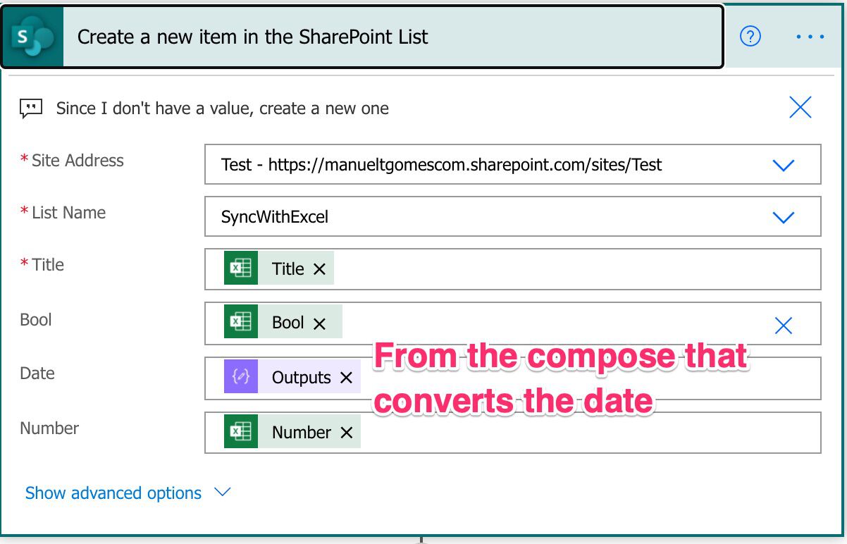Power Automate: Sync Excel to a SharePoint list - Manuel T. Gomes