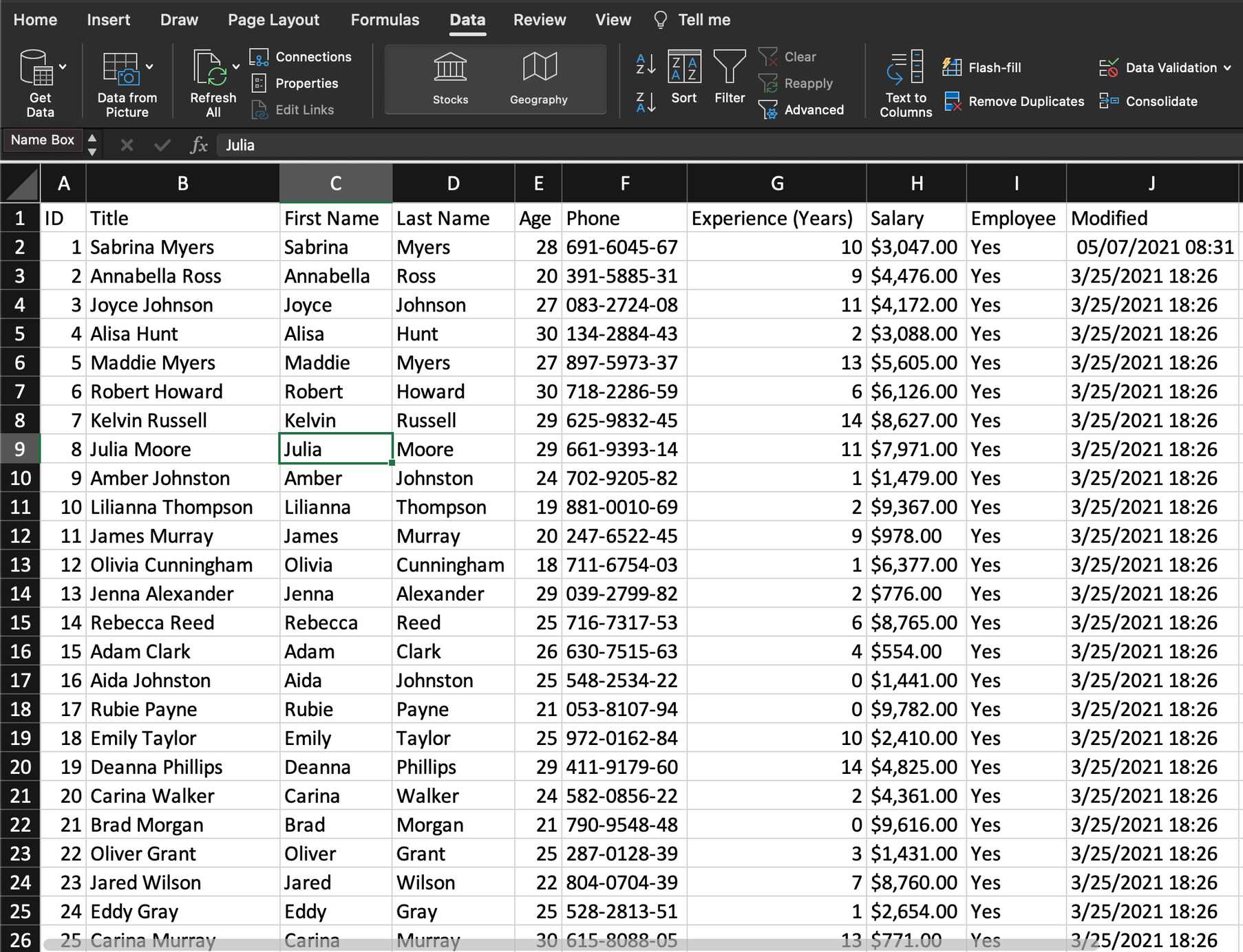 Power Automate: Office 365 Excel - List rows present in a table Action ...