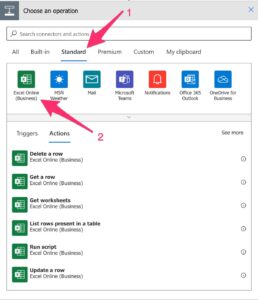 Power Automate: Office 365 Excel - List rows present in a table Action ...
