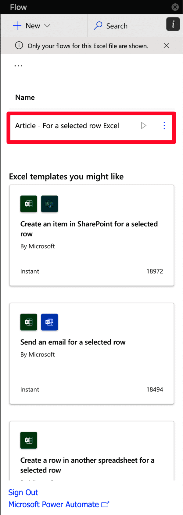 Power Automate: How to install the Flow's add-in in Excel - Manuel T. Gomes