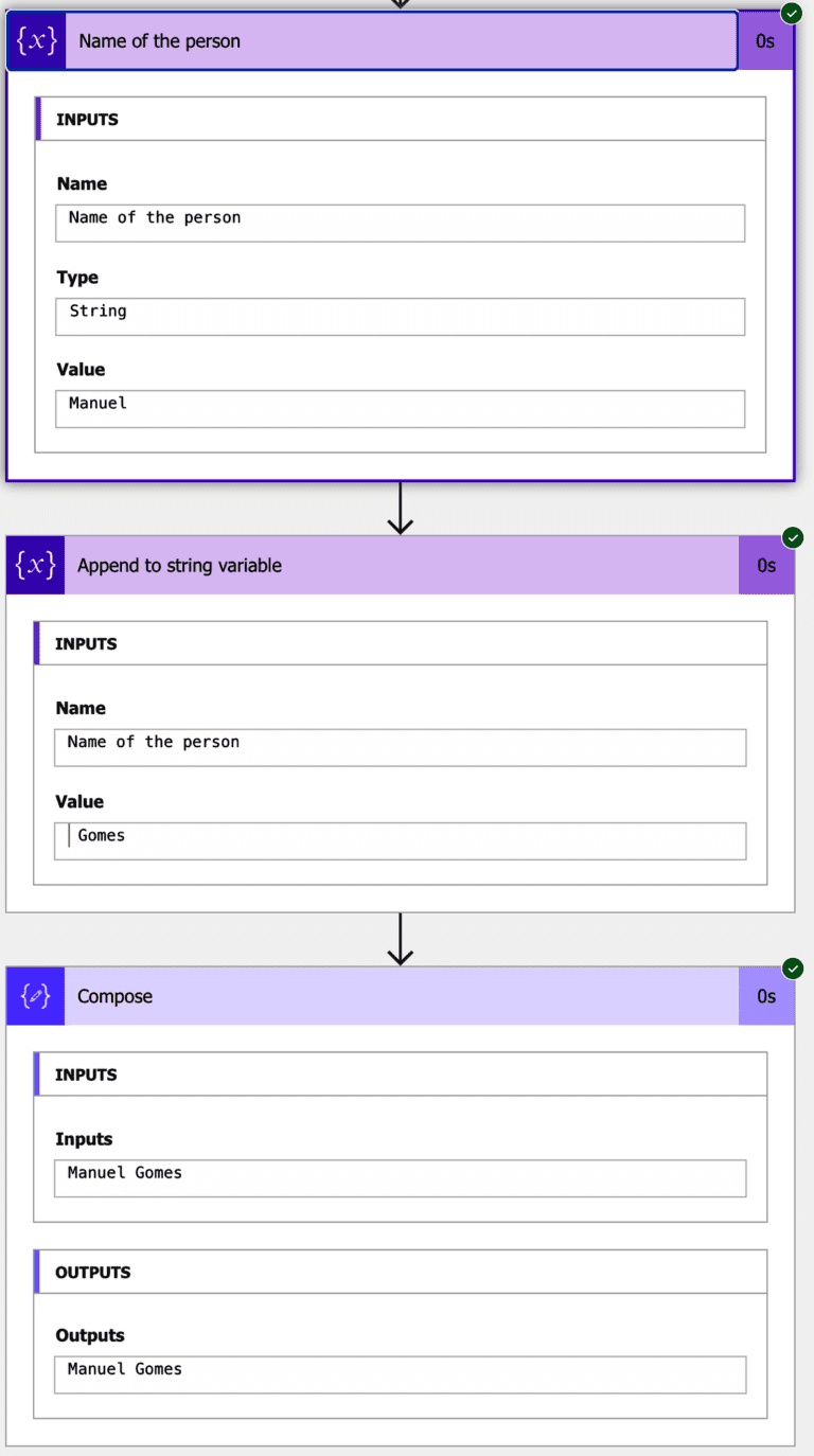 Power Automate: Append to string variable Action - Manuel T. Gomes