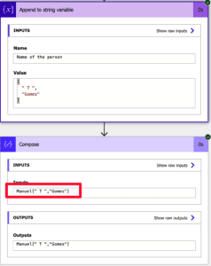 Power Automate: Append to string variable Action - Manuel T. Gomes