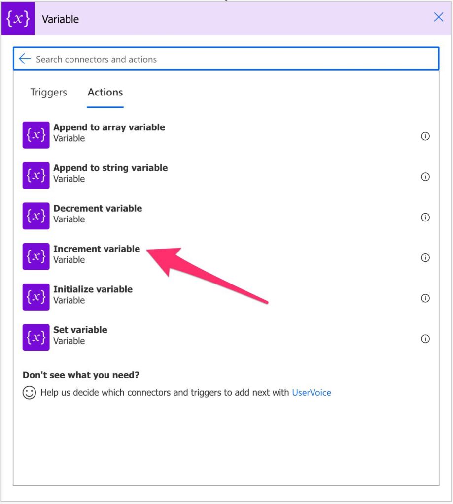 Power Automate: Increment Variable action - Manuel T. Gomes