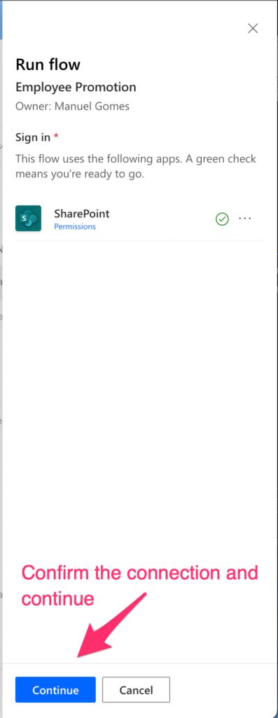 Power Automate: SharePoint - For a selected item Trigger - Manuel T. Gomes