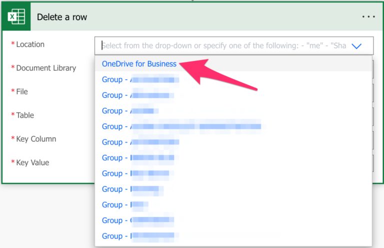 Power Automate: Office 365 Excel - Delete Row action - Manuel T. Gomes
