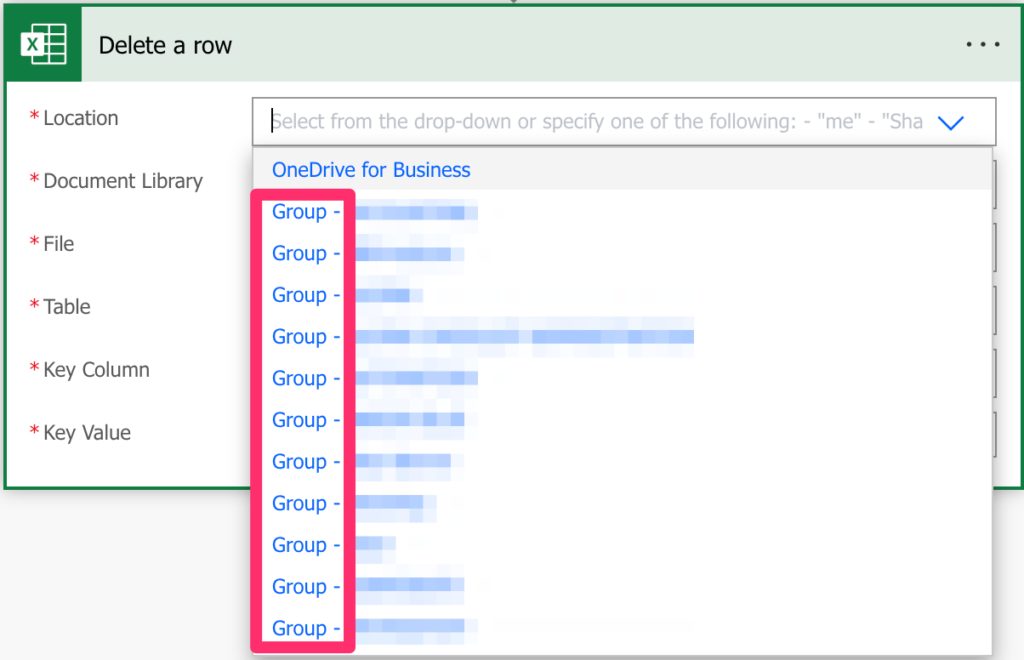 Power Automate: Office 365 Excel - Delete Row action - Manuel T. Gomes