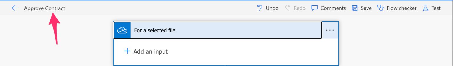 Power Automate: OneDrive for Business - For a selected file Trigger ...