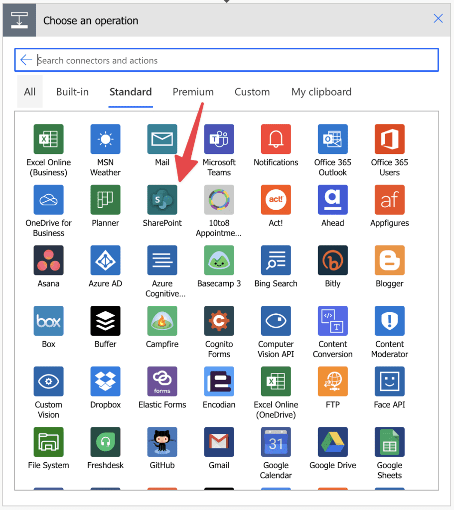 Power Automate Sharepoint Get File Content Using Path Action